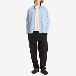 Universal Works Vila Stripes Patched Shirt