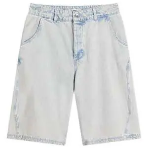 You Must Create Twisted Denim Short - Indigo
