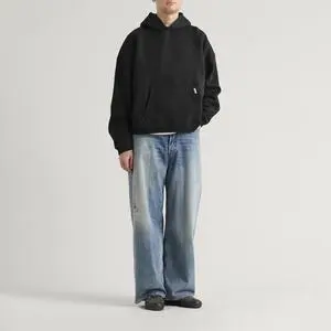 REPRESENT Initial Boxy Hoodie