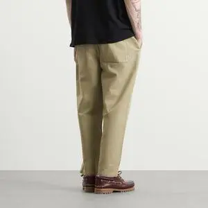 WAX LONDON Kurt Twill Trousers - Light Khaki
