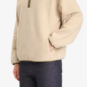 A.p.c. Willy Sherpa Fleece Half Zip