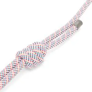TOPOLOGIE 8.0mm Rope Strap - Red/white/blue Lattice