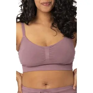 KINDRED BRAVELY Busty Sublime Hands-free Pumping Lounge & Sleep Bra- Fits Sizes 30e46h - Twilight