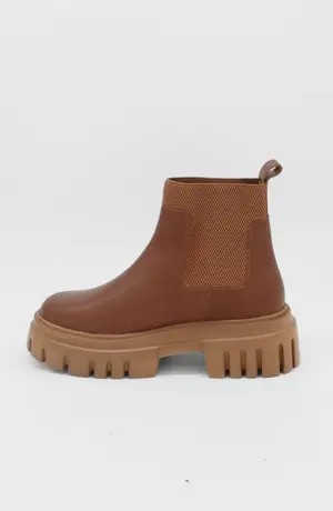 STIVALI NEW YORK Agora Platform Chelsea Boots - Brown