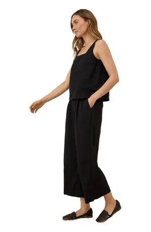 PACT Canopy Linen Pleated Trouser