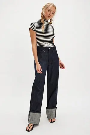 Neuw Coco Relaxed Cuffed Jeans