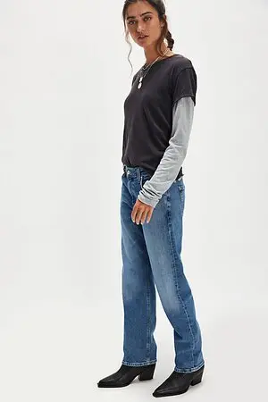 Citizens Of Humanity Anissa Low-rise Straight Leg Jeans - Alma