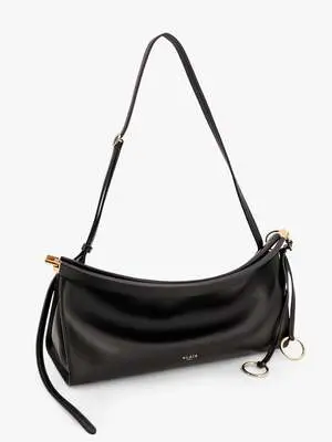 Alaïa East West Medium Leather Shoulder Bag