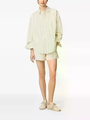 AMI Paris De Coeur Striped Shirt - Neutrals