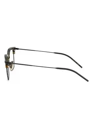 Oliver Spencer Tortoiseshell Square-frame Glasses