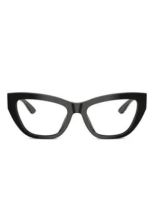 Dolce & Gabbana Cat-eye Frame Glasses - Black