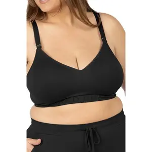 KINDRED BRAVELY Sublime Contour Maternity & Nursing Bra-sizing Available From B-d Cup - Black