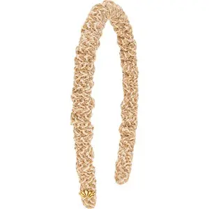 Lele Sadoughi Jessie Raffia Headband - Natural