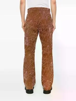 MASU Flocky Web Flare Pants