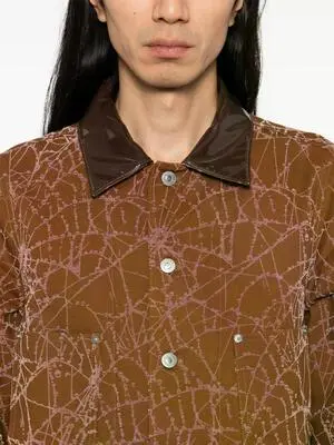MASU Flocky-web Jacket - Brown