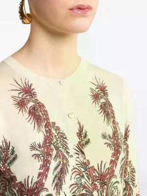 Etro Paisley-print Cardigan
