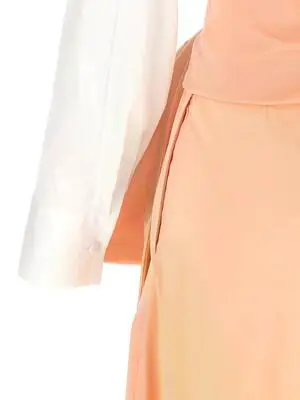 Bernadette Cotton-blend Dress - Orange