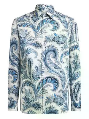 Etro Paisley-print Long-sleeve Shirt