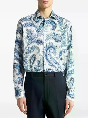 Etro Paisley-print Long-sleeve Shirt