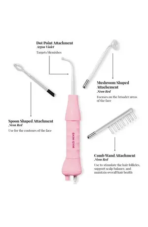 SKIN GYM High Frequency Wand - Pink