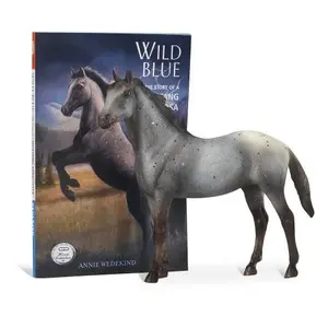 BREYER C3 Horse Figurine And Book Set - Multicolored