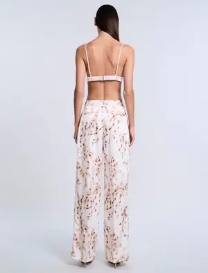 Bcbgmaxazria Animal Print Relaxed Pant