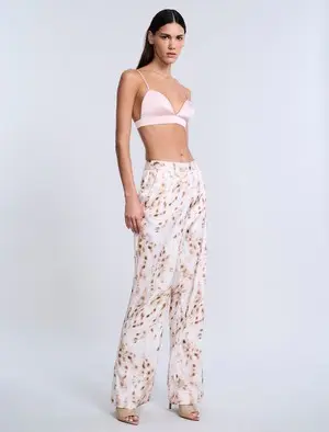 Bcbgmaxazria Animal Print Relaxed Pant