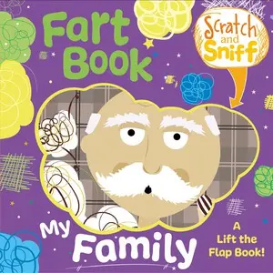 BUDDY & BARNEY Scratch & Sniff Book My Family Fart Book - Multicolored
