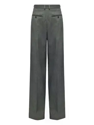 MAISON MARGIELA High-waisted Trousers - Grey