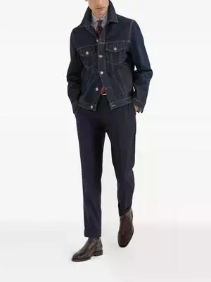 Brunello Cucinelli Striped Button-up Shirt