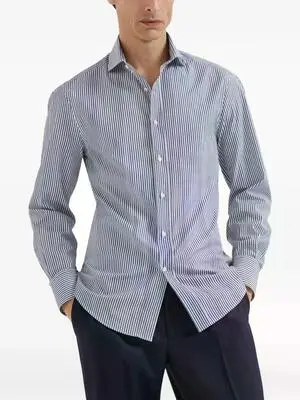 Brunello Cucinelli Striped Button-up Shirt