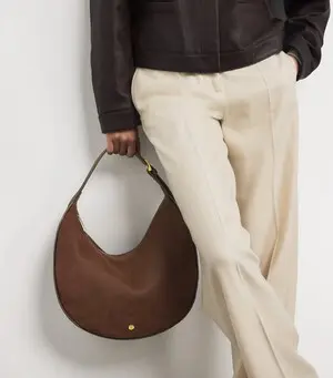 Harrods Crescent Shoulder Bag