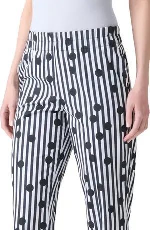 Akris Farrell Cuffed Crop Pants