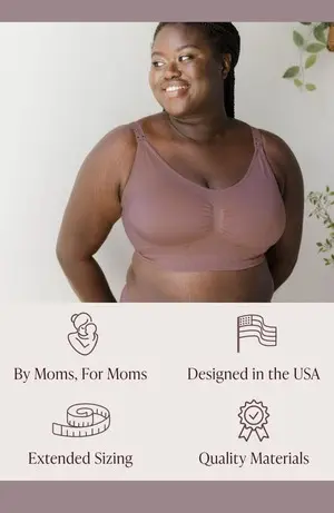 KINDRED BRAVELY Busty Sublime Nursing Brafits Sizes 30e-46h - Twilight