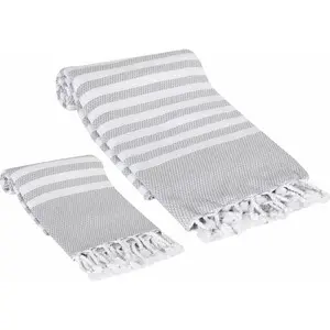 OLIVE & LINEN Eversoft Turkish Towel Set