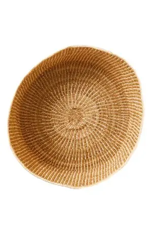 INDEGO AFRICA Banana Leaf Floor Basket