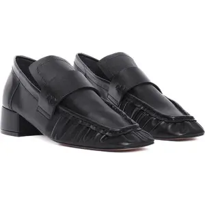 MAGUIRE Navas Leather Loafer - Black