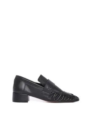 MAGUIRE Navas Leather Loafer - Black