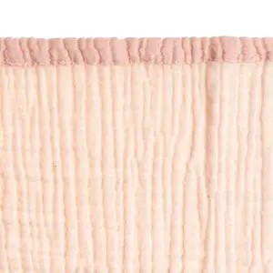 OLIVE & LINEN Soho Supersoft 4-layer Cotton Gauze Bath And Hand Towelset - Blush