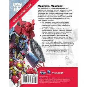 RENEGADE GAME STUDIOS Transformers Rpg Technorganic Secrets Sourcebook