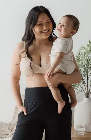 KINDRED BRAVELY Busty Sublime Contour Maternity & Nursing Brasizing Available From E-i Cup - Beige