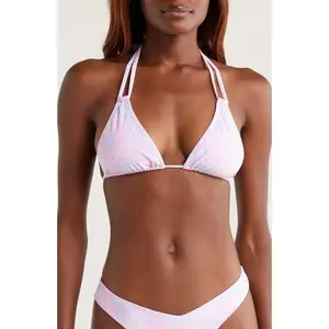 KULANI KINIS Halter Bikini Top - Lilac Love