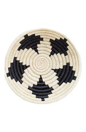 INDEGO AFRICA Mini Flora Raffia Plateau - Natural