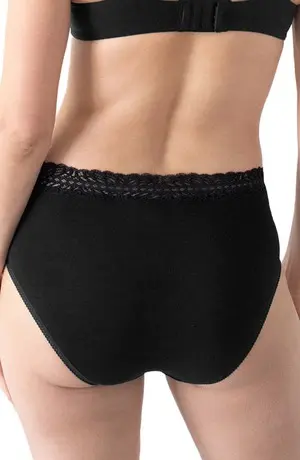 KINDRED BRAVELY Assorted 5-pack Lace Trim High Waist Postpartum Briefs - Neutrals