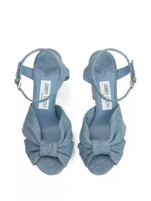 JIMMY CHOO 120mm Heloise Heeled Sandals