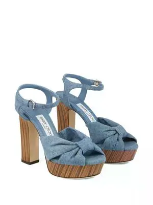 JIMMY CHOO 120mm Heloise Heeled Sandals