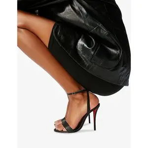 CHRISTIAN LOUBOUTIN Miss Z 100 Leather Sandals