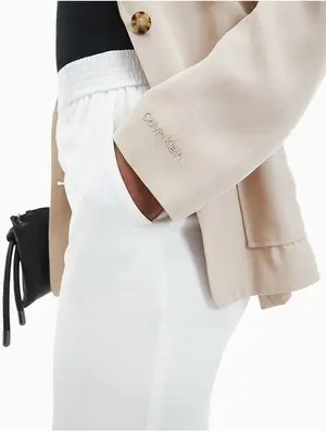 Calvin Klein Recycled Crepe Mini Skirt