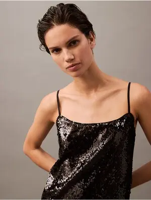 Calvin Klein Sequin Mini Dress