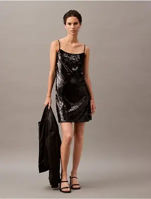 Calvin Klein Sequin Mini Dress